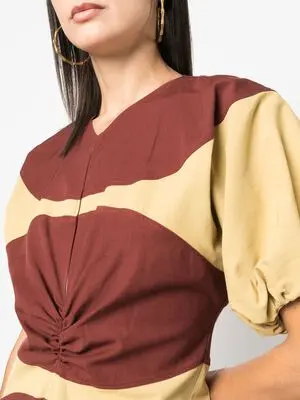 Colville Colour-block Midi Dress