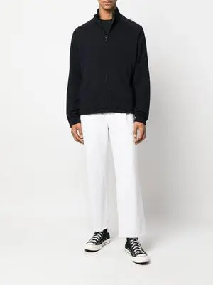 Zegna Zipped Wool Jumper