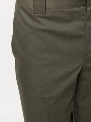 GOLDEN GOOSE Straight-leg Cropped Trousers - Green