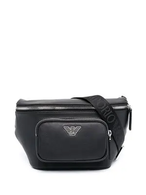 Emporio Armani Leather Bag - Black