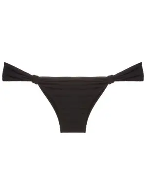 CLUBE BOSSA Knot Detailing Bikini Bottom - Black