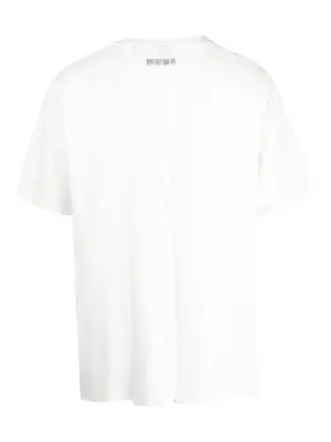 MOSTLY HEARD RARELY SEEN Graphic-print Cotton T-shirt - White