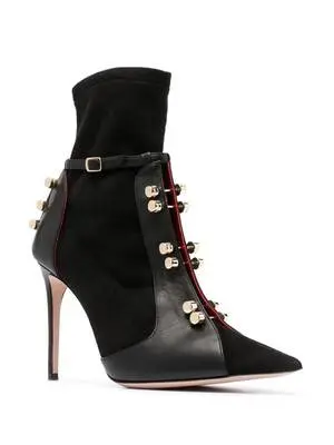 HARDOT Stud-detail Ankle Boots
