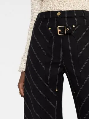 Stella McCartney Striped Straight-leg Trousers