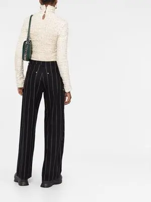 Stella McCartney Striped Straight-leg Trousers