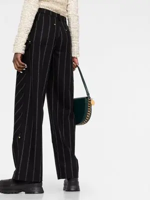 Stella McCartney Striped Straight-leg Trousers