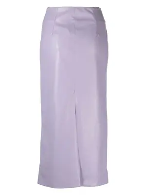 Erika Cavallini Faux-leather Pencil Skirt