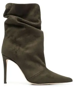 GIUSEPPE ZANOTTI Suede Pointed-toe Boots