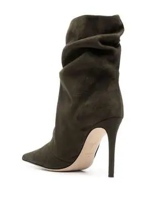 GIUSEPPE ZANOTTI Suede Pointed-toe Boots