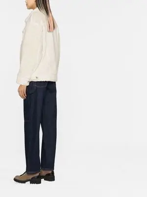 UGG Button-up Faux Shearling Jacket - Neutrals