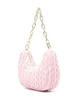 Versace Chevron-quilted Logo-plaque Mini Bag