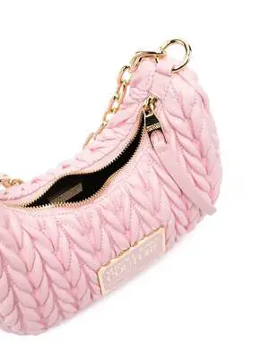 Versace Chevron-quilted Logo-plaque Mini Bag