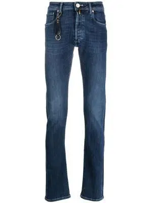 Incotex Button Detailed Jeans For Men