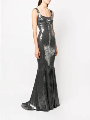ATU BODY COUTURE Sequinned Gown