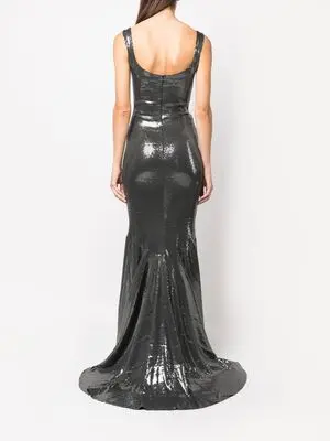 ATU BODY COUTURE Sequinned Gown