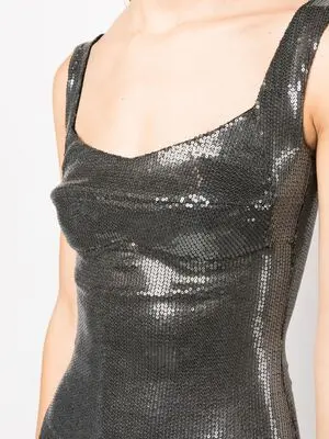 ATU BODY COUTURE Sequinned Gown
