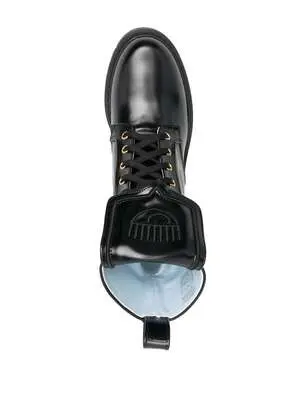 CHIARA FERRAGNI Eyelike 60mm Ankle Boots - Black