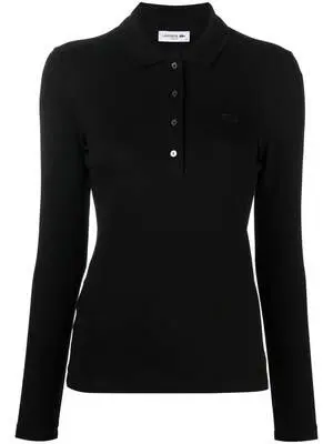 Lacoste Stretch-cotton Polo Top