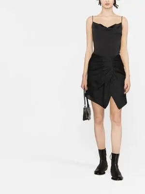 IRO PARIS Lipa Draped Mini Dress