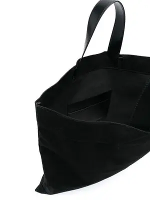 JIL SANDER Logo-print Tote Bag - Black