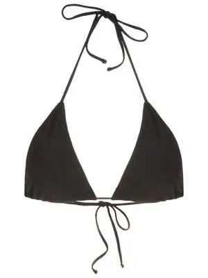 CLUBE BOSSA Halterneck Bikini Top - Black