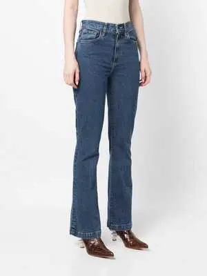 LE JEAN Remy High-waist Flared Jeans