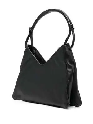 Staud Leather Shoulder Bag - Black