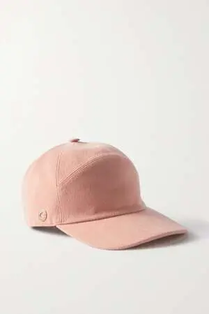 Loro Piana Pink Cashmere Baseball Cap