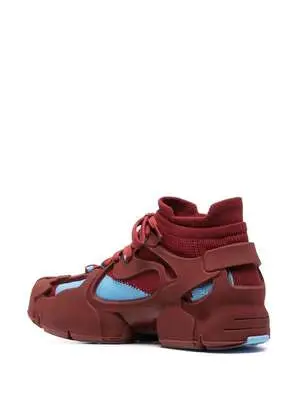 Camper Panelled Sneakers - Red
