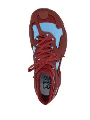 Camper Panelled Sneakers - Red