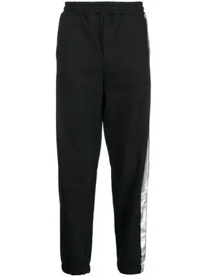 Helmut Lang Metallic-detail Track Pants