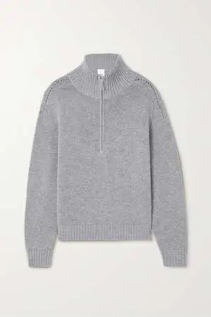 ALLUDE Wool And Cashmere-blend Turtleneck Sweater