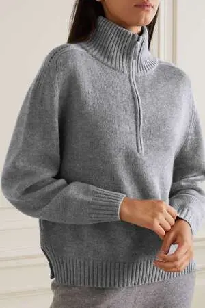 ALLUDE Wool And Cashmere-blend Turtleneck Sweater