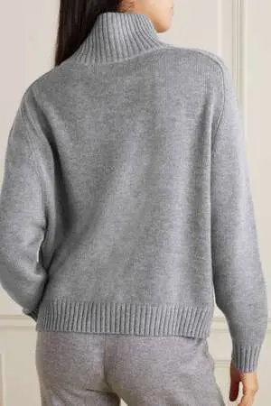 ALLUDE Wool And Cashmere-blend Turtleneck Sweater
