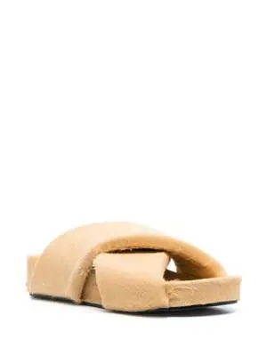 JIL SANDER Crossover-strap Detail Sandals