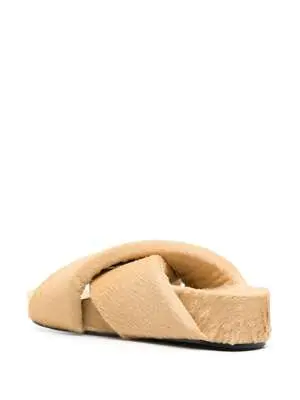 JIL SANDER Crossover-strap Detail Sandals