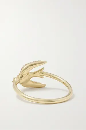 Jacquie Aiche Swallow Diamond Ring