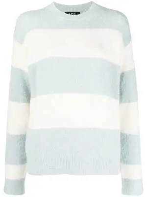 A.p.c. Striped Sweaters For Women