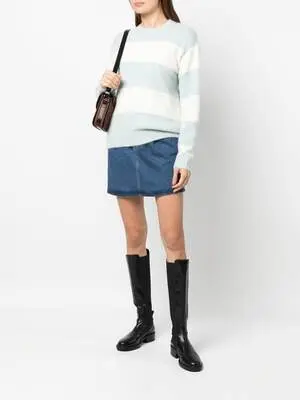 A.p.c. Alice Horizontal-stripe Knitted Jumper