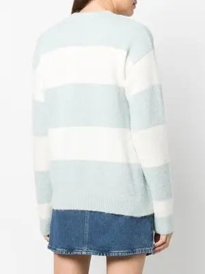A.p.c. Alice Horizontal-stripe Knitted Jumper