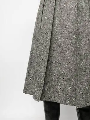 DURAZZI MILANO Pleated Mid-length Skirt