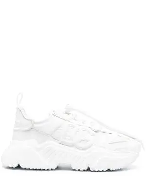 Dolce & Gabbana Daymaster Leather Sneakers - White