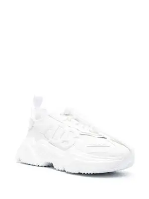 Dolce & Gabbana Daymaster Leather Sneakers - White