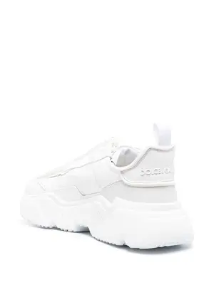 Dolce & Gabbana Daymaster Leather Sneakers - White