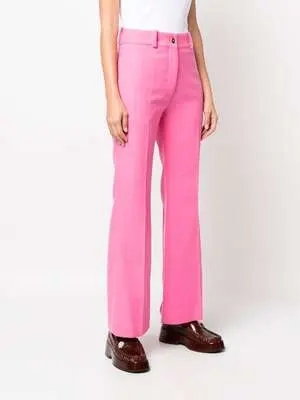 PATOU Straight Leg Trousers - Pink