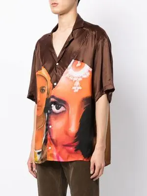Ahluwalia Graphic-print Short-sleeved Shirt