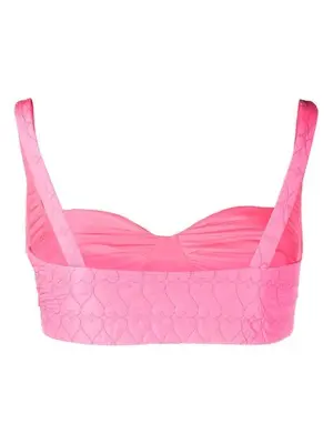 MARCO RAMBALDI Heart-print Bralette Top