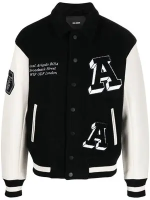 Axel Arigato Appliqué-lettering Bomber Jacket