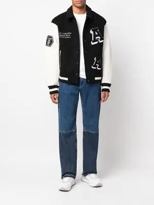 Axel Arigato Appliqué-lettering Bomber Jacket