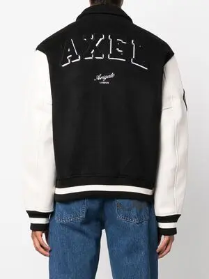 Axel Arigato Appliqué-lettering Bomber Jacket